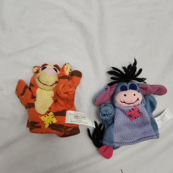 Disney | Toys | Disney Winnie The Pooh Lot Of 2 Finger Puppets W | Poshmark